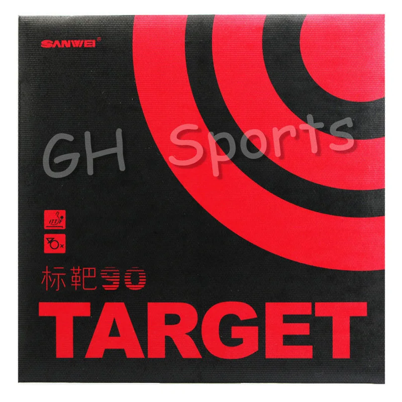 SANWEI 2019 New TARGET 90 (90% Sticky) Table Tennis Rubber Ping Pong ...