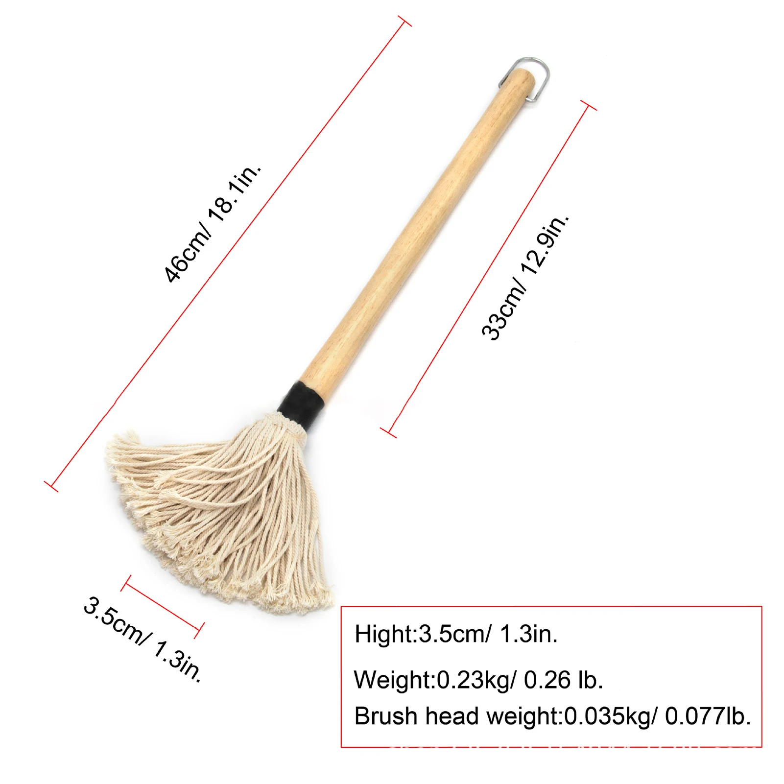 Grill Basting Brush BBQ Mop Professional Barbecue Brush Basting Mops ...