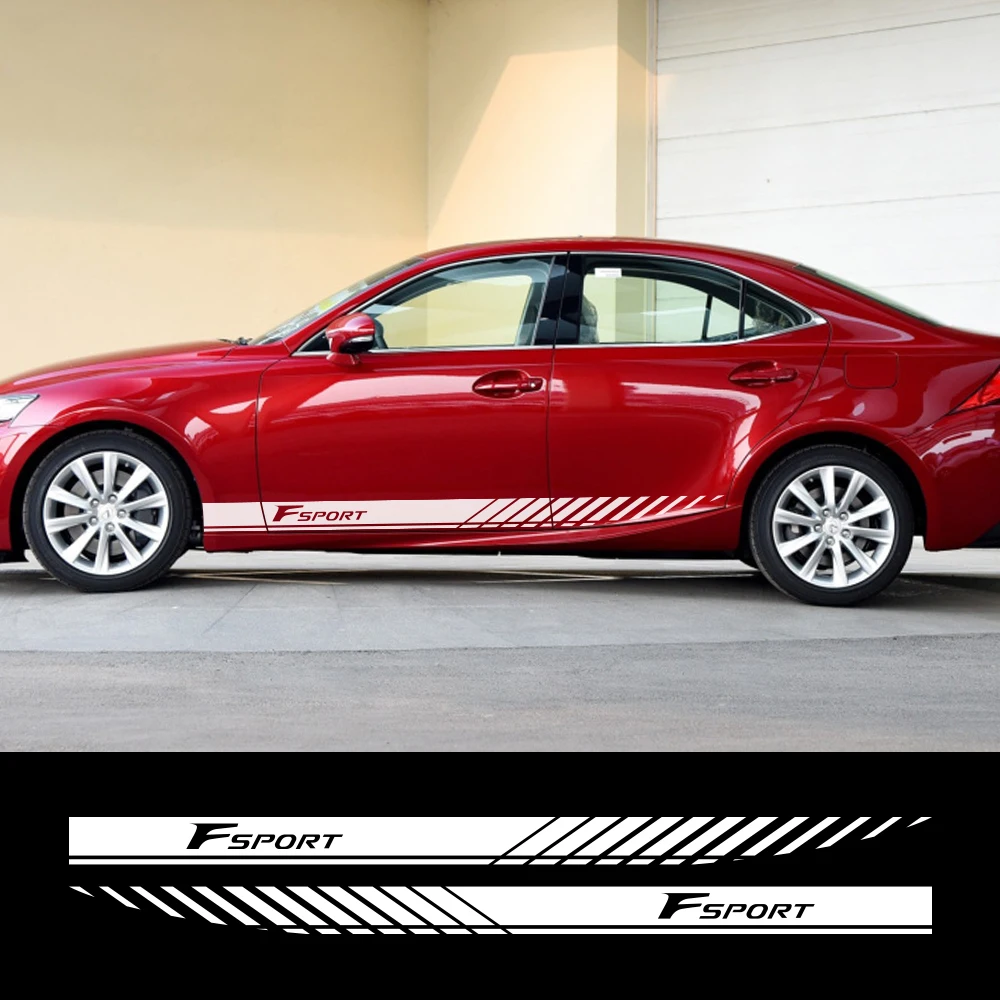 2PCS Car Stickers For Lexus IS250 IS300 IS350 ES350 ES300h GS300 GS350 ...