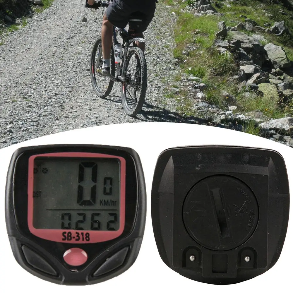 Waterproof-Bike-Bicycle-Odometer-Speedometer-Cycling-LCD-Display-Speed ...