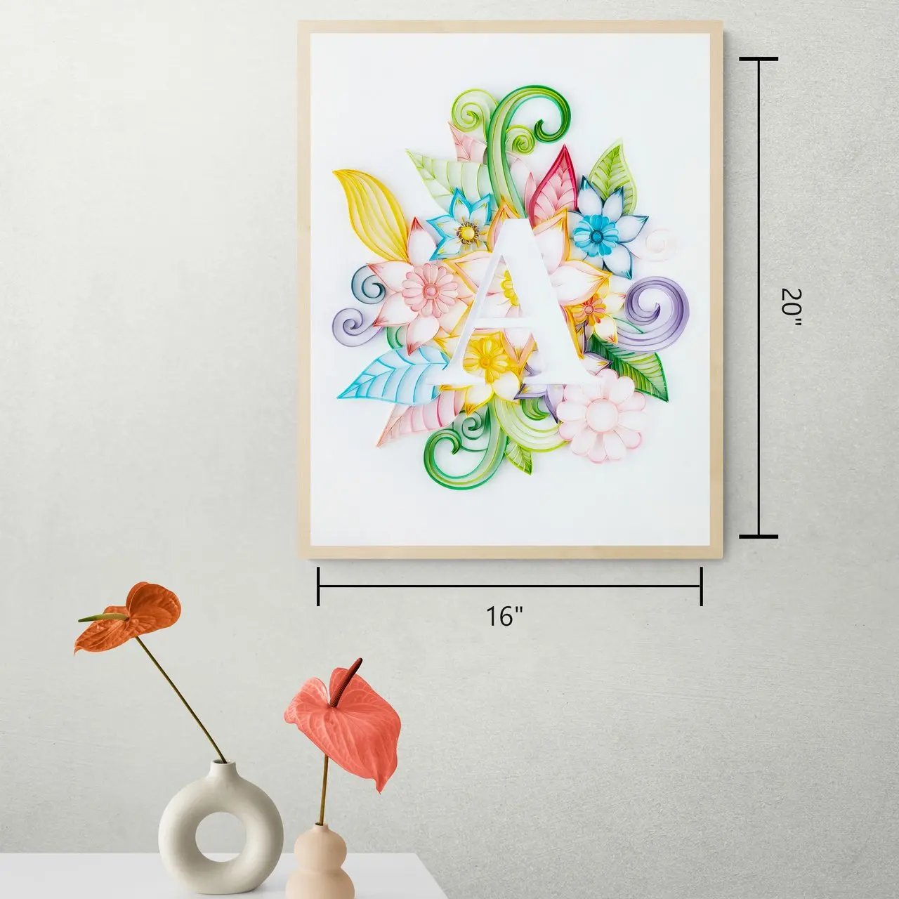 Papier à plier,Papier de Quilling de lettre de fleur unique,peinture en ...