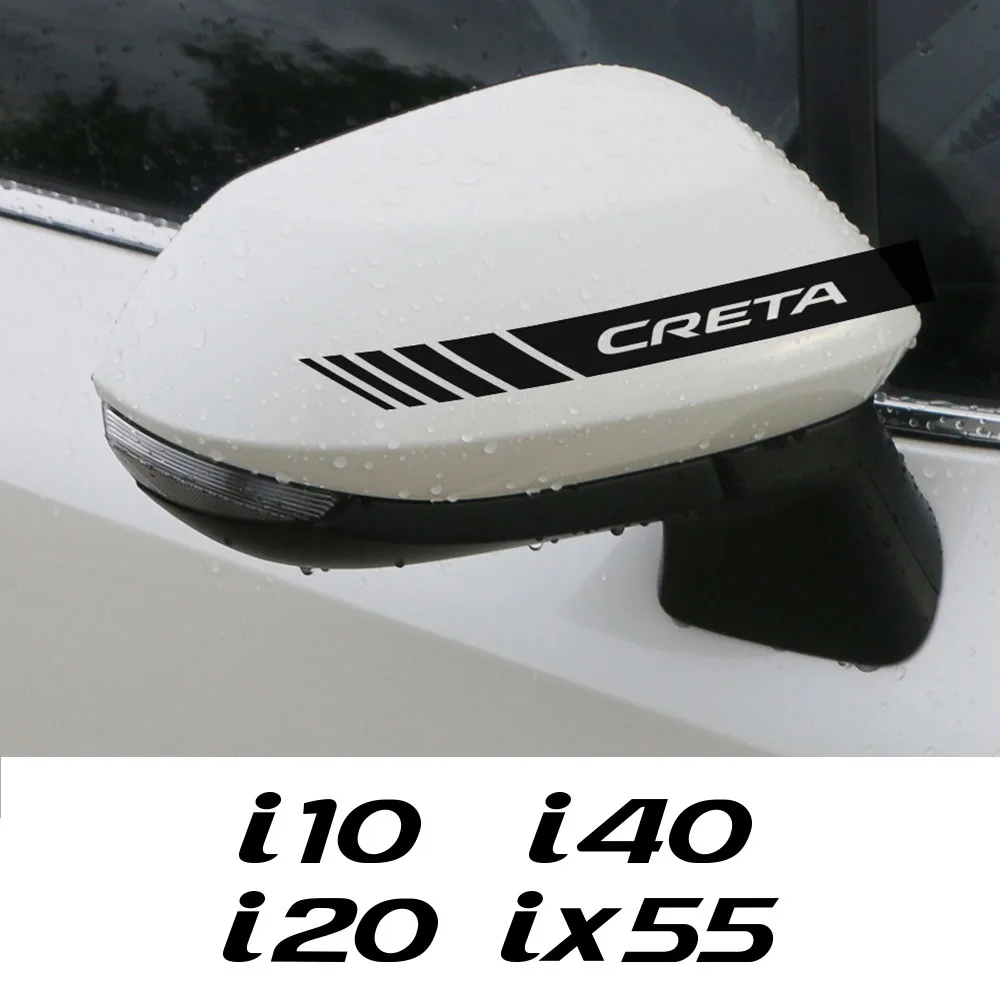 Car-Rearview-Mirror-Stickers-For-Hyundai-CRETA-EON-EQUUS-i10-i20-i40 ...