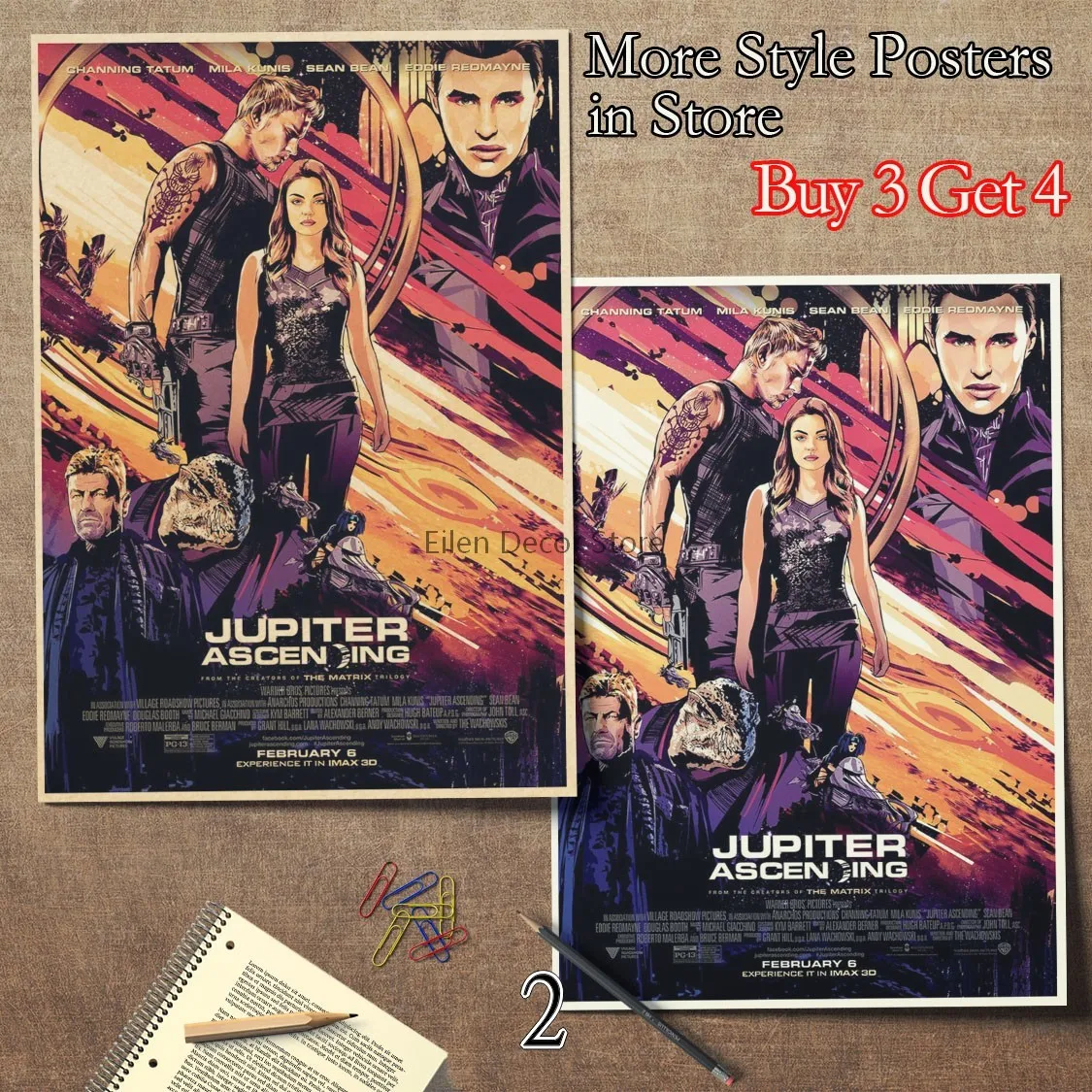 Jupiter Ascending Movie Poster