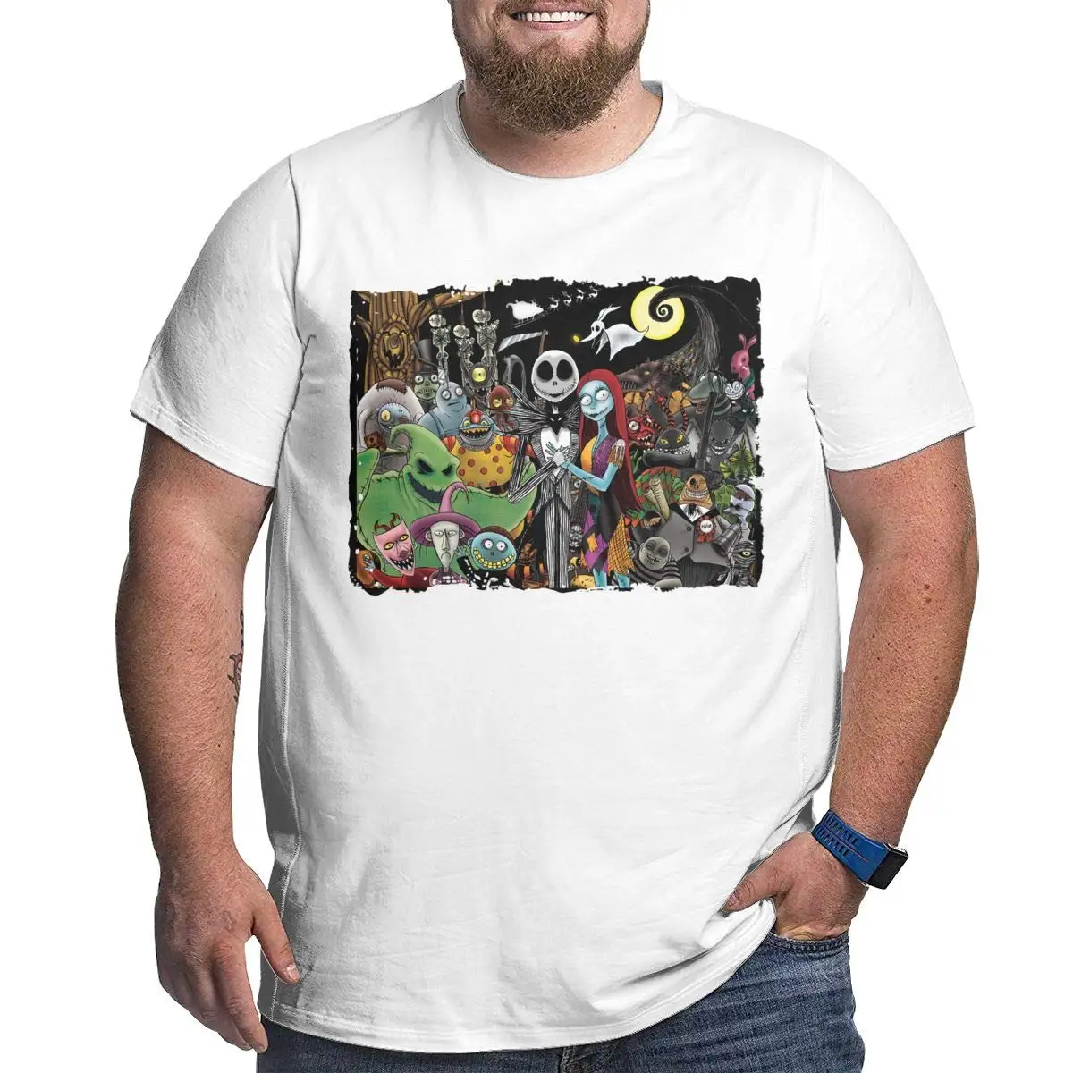 FGHFG FGHFG Men's Short Sleeve Round Neck Summer FGHFG Oversize TFGHFG ...