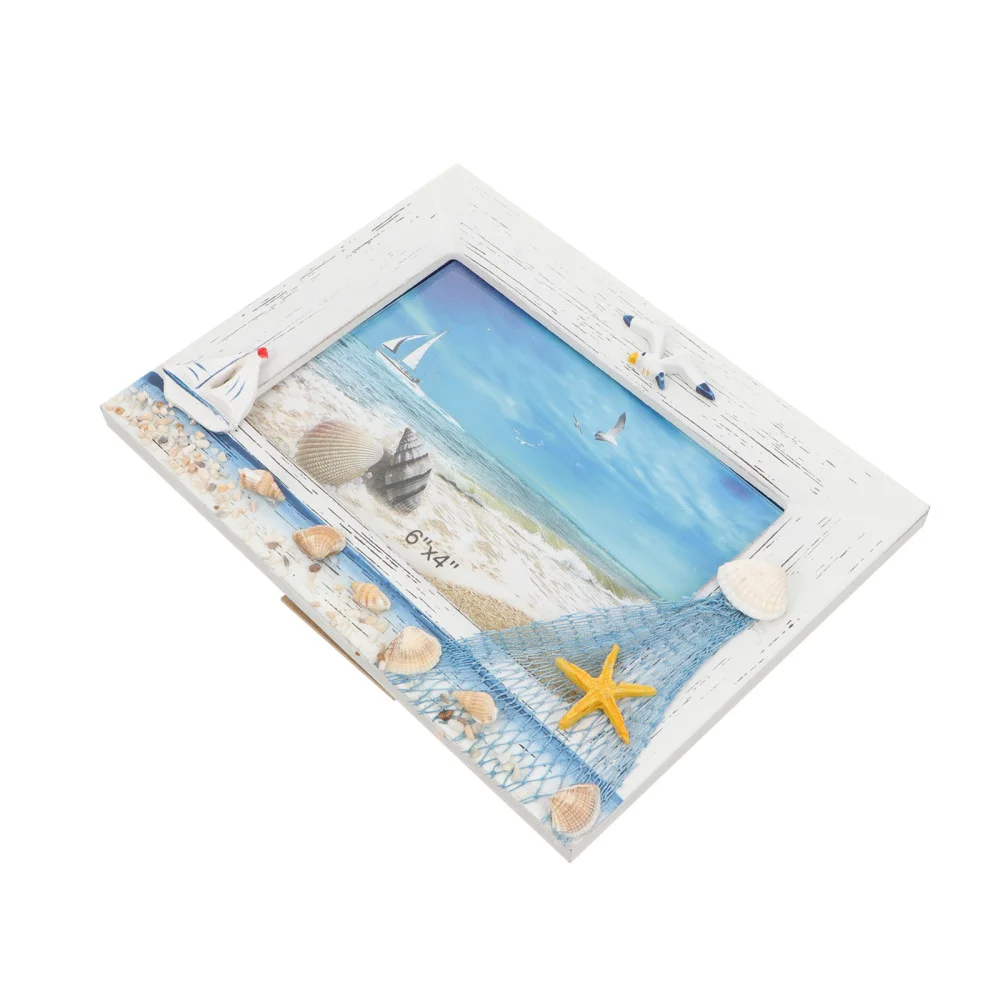6 Inches Picture Frame Mediterranean Style Picture Frame Ocean Theme ...