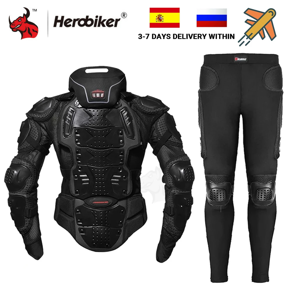 Herobiker Motorcycle Jackets Motorcycle Armor Racing Body Protector ...