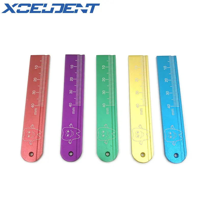 50pcs Dental Instruments Endo Ruler Rulers Span Measure Scale ...