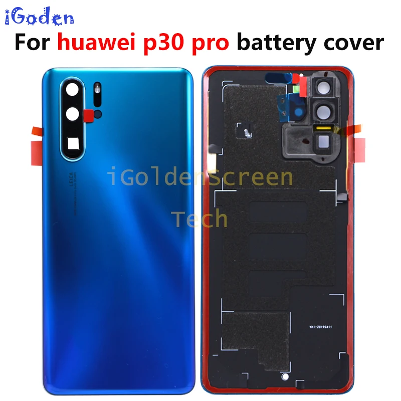 Original-Back-Housing-For-HUAWEI-P30-pro-Back-Cover-Glass-with-Camera-Lens-Replacement-For ...