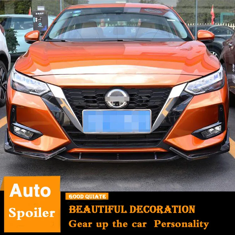 For 2020 New Nissan Sentra SYLPHY front Bumper Diffuser Bumpers ...