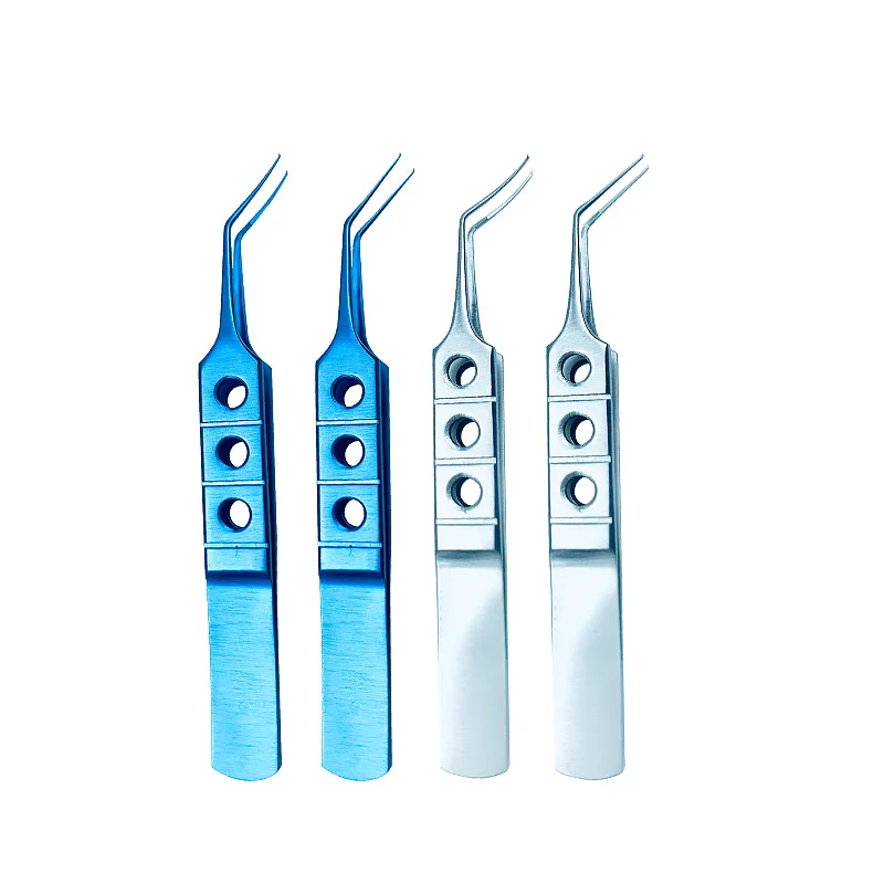 Pinzas de acero inoxidable para oftálmico, herramienta ocular oftálmica ...