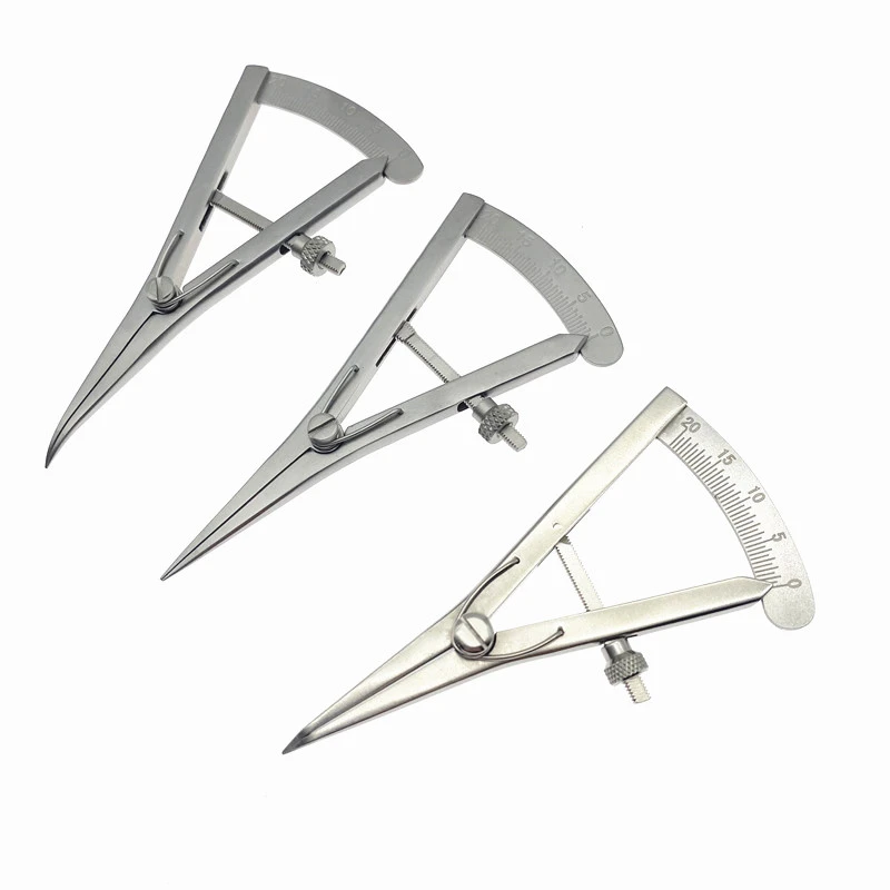 Castroviejo Caliper 20mm Screw Adjustment Caliper Ophthalmic Surgical ...