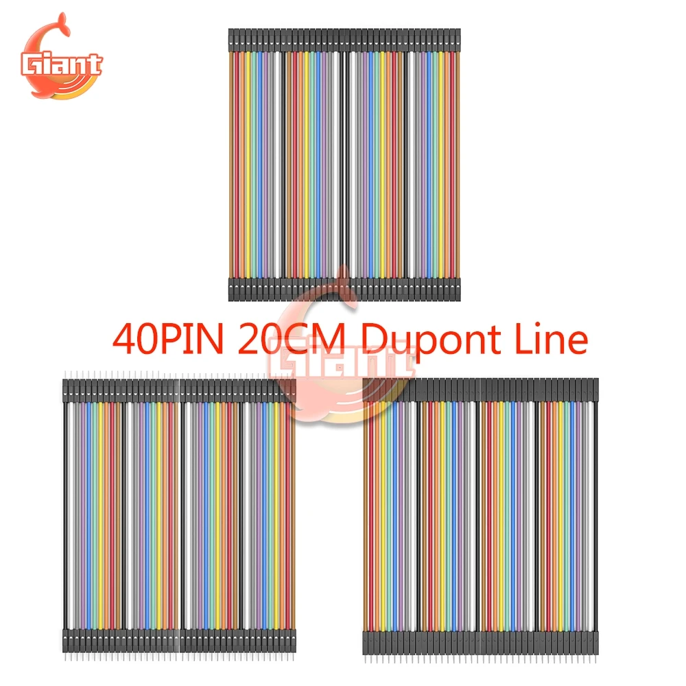 Dupont-Jumper-Wire-40PIN-20CM-Dupont-Line-Male-to-Male-Female-to-Male ...