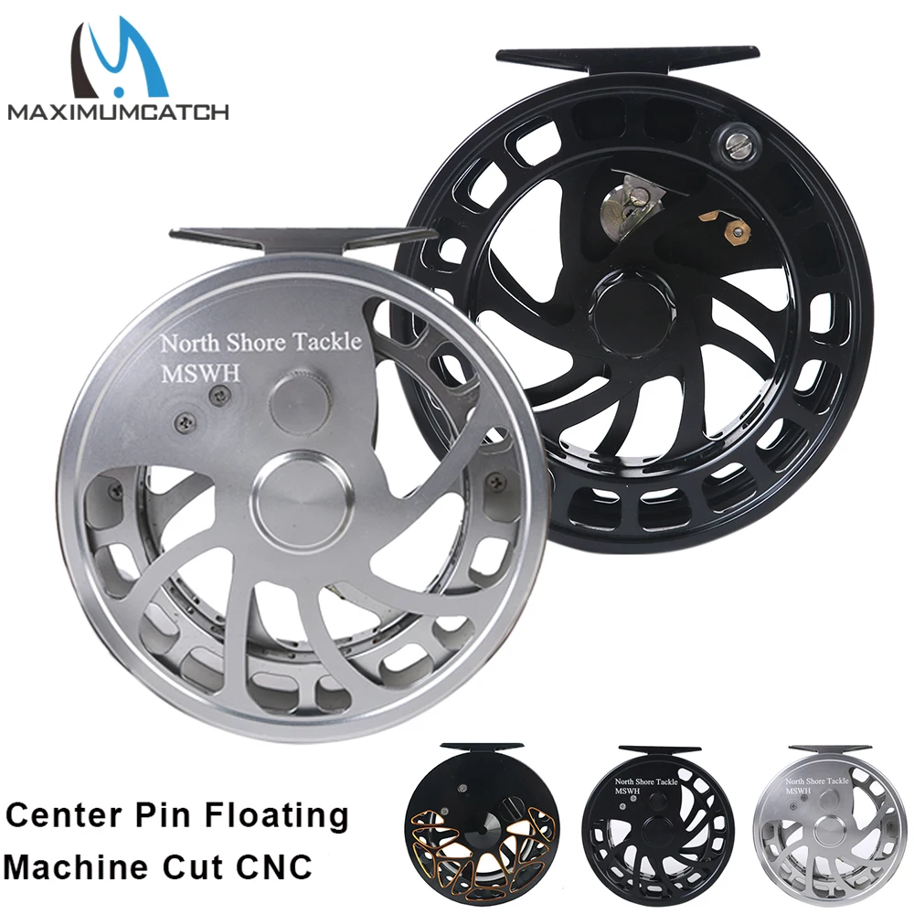Maximumcatch-Center-Pin-Centerpin-Fishing-Reel-CNC-Machine-Cut-Aluminum ...