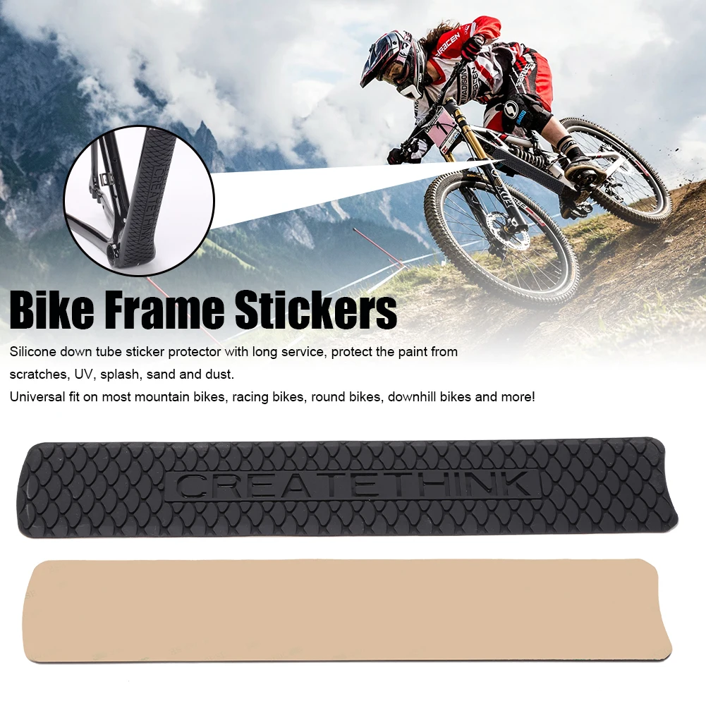 자전거 프레임 스티커 실리콘 스크래치 방지 랩 방수 MTB 도로 자전거 Downtube 가드 자기 접착 프레임 커버|자전거 ...