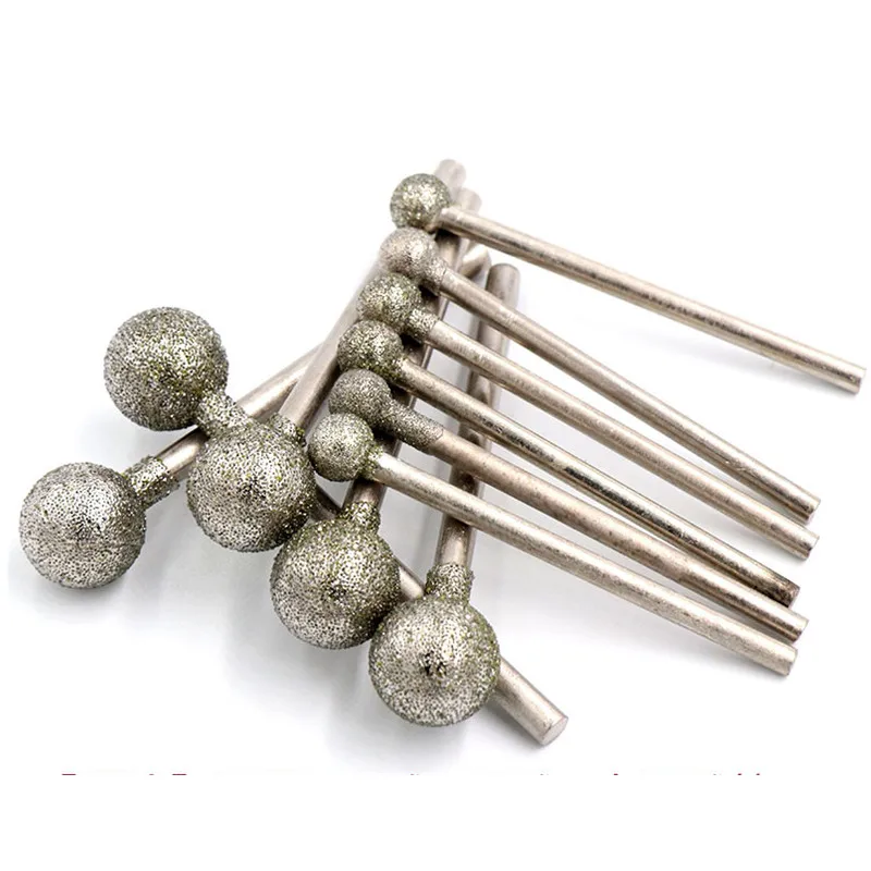 High quality Ball Needle Grinding Head Diamond Sphere Grinding Head ...