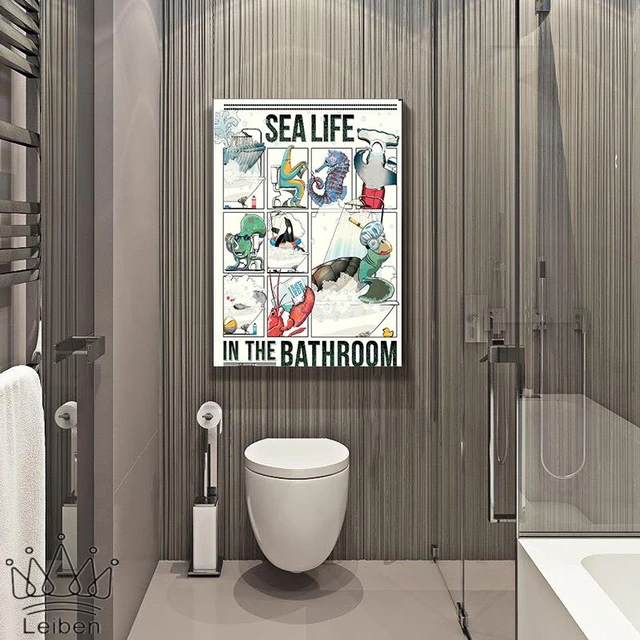 Sea Life Bathroom Decor