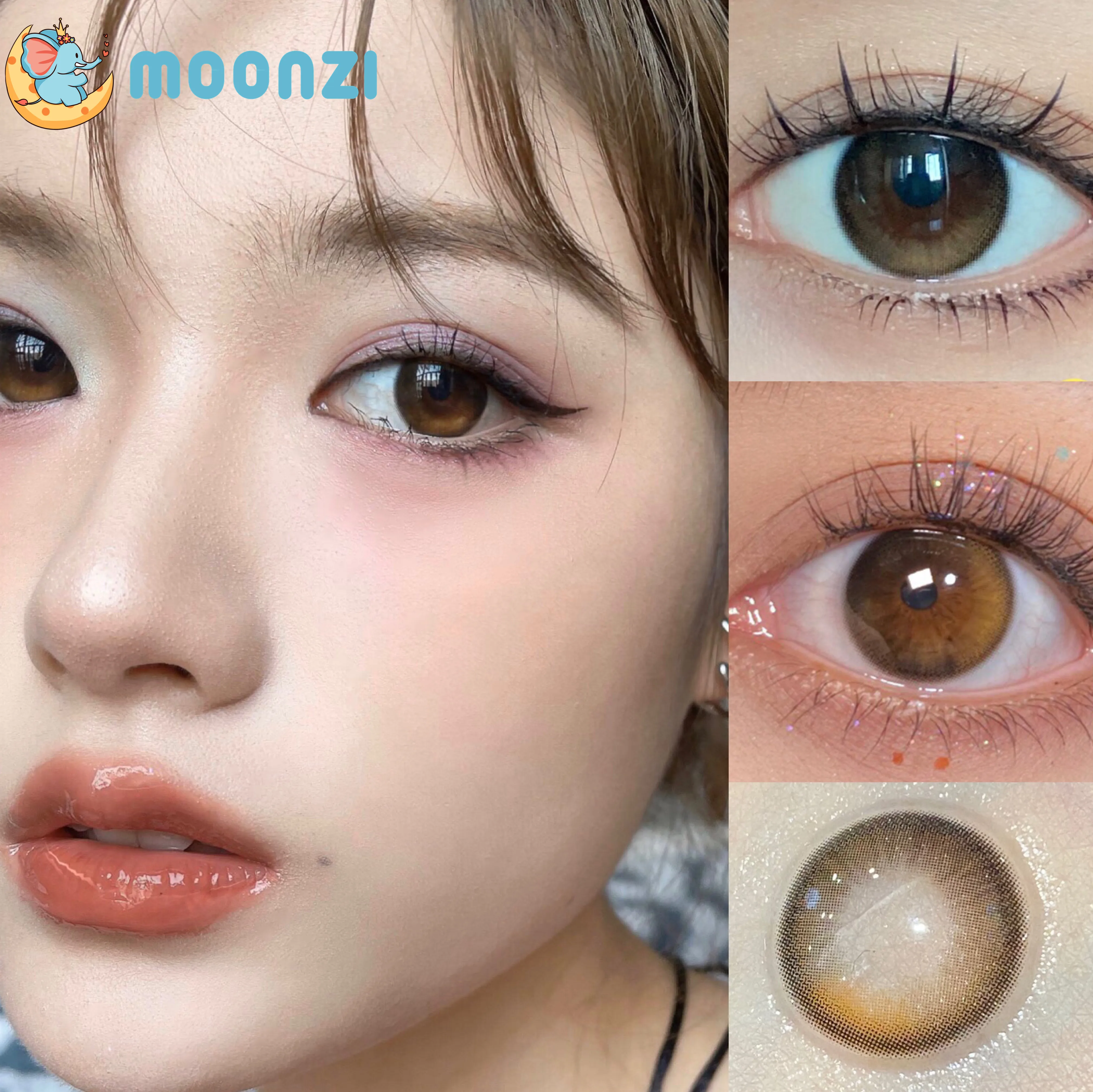 MOONZI-Starshine-small-Beauty-Pupil-contact-lens-Colored-Contact-Lenses ...