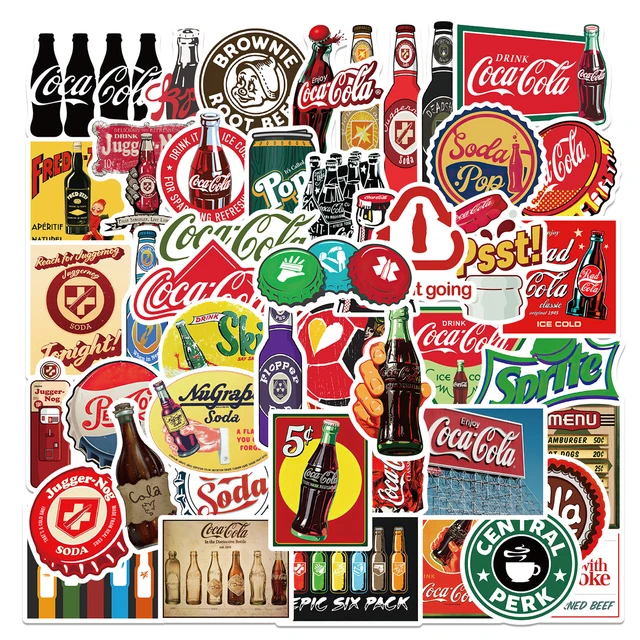 Perk A Cola Cap Labels