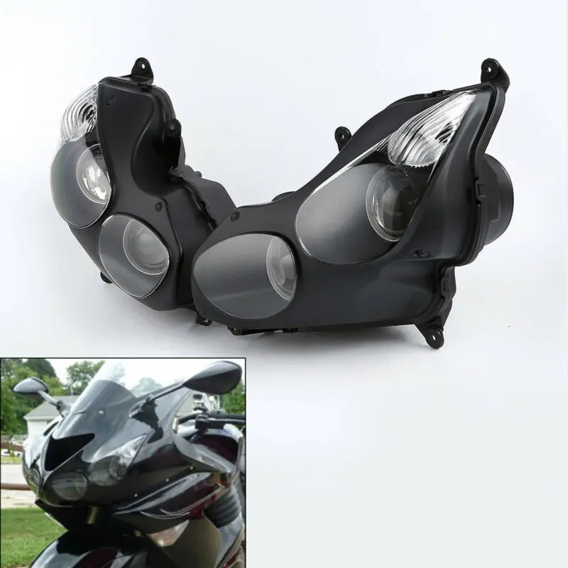 Front Headlight Lamp Assembly For Kawasaki Ninja Zx14r Zx-14r Zzr 1400 ...