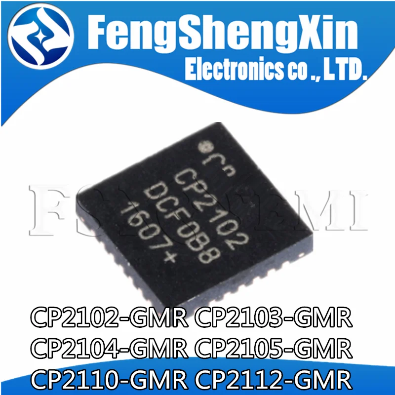 10PCS CP2102-GMR CP2103-GMR CP2104-GMR CP2105-GMR CP2110-GMR CP2112-GMR ...