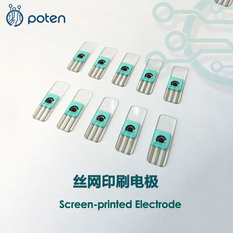 Screen Printing Electrode Flexible Electrode Wearable Three Electrode ...