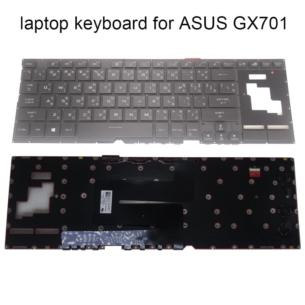 Turkey Thai Replacement keyboards for ASUS ROG Zephyrus S17 GX701 GX ...