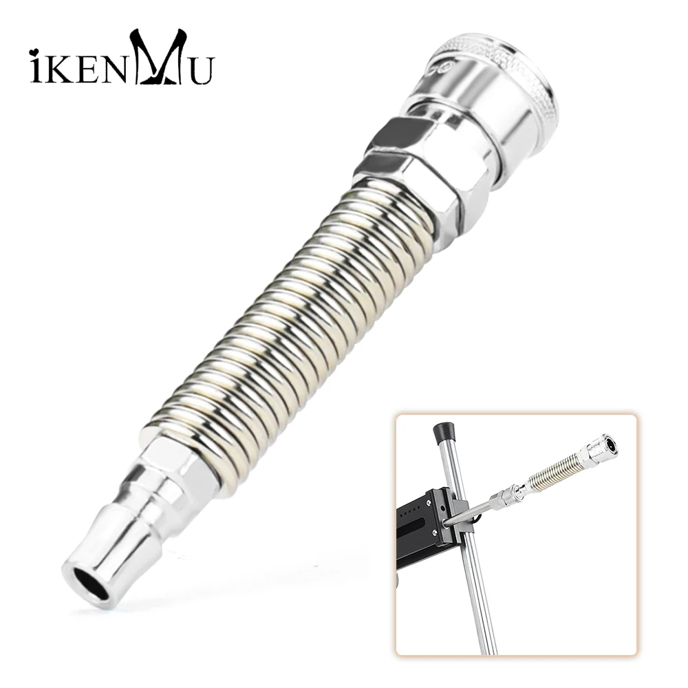 IKenmu Vac conector de resorte flexible con bloqueo en U, pistola sexual con conexión de resorte ...