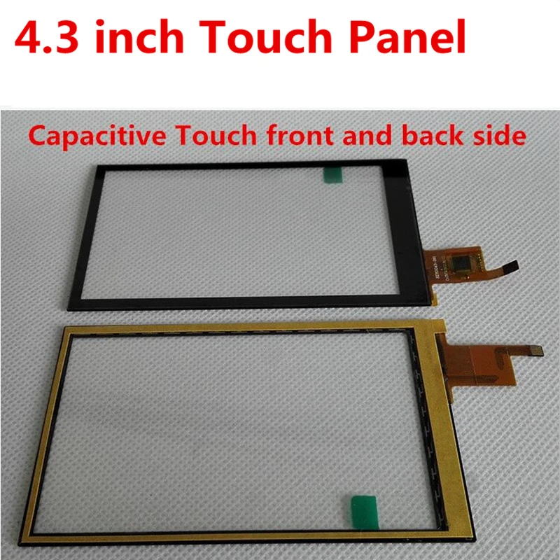 Ips 4.3inch Tft Lcd Module With Adapter Pcb Base Board Capacitive Tp Touch Panel 480*800 Screen ...