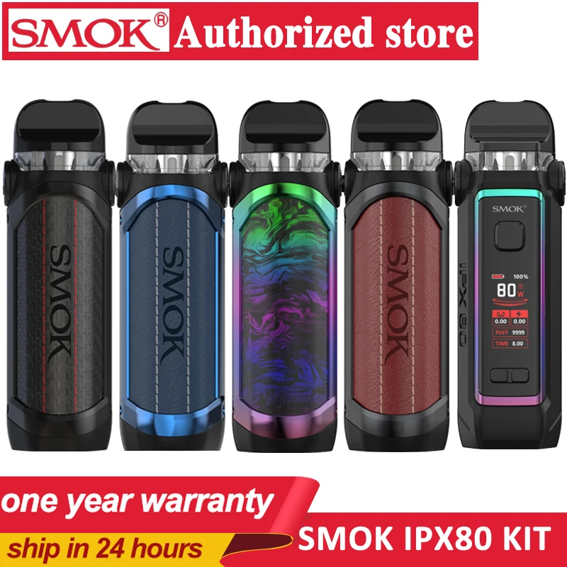 Stokta var! SMOK IPX80 Pod Vape 3000mAh pil 5ml RPM 2 kartuşu RPM2 örgü ...