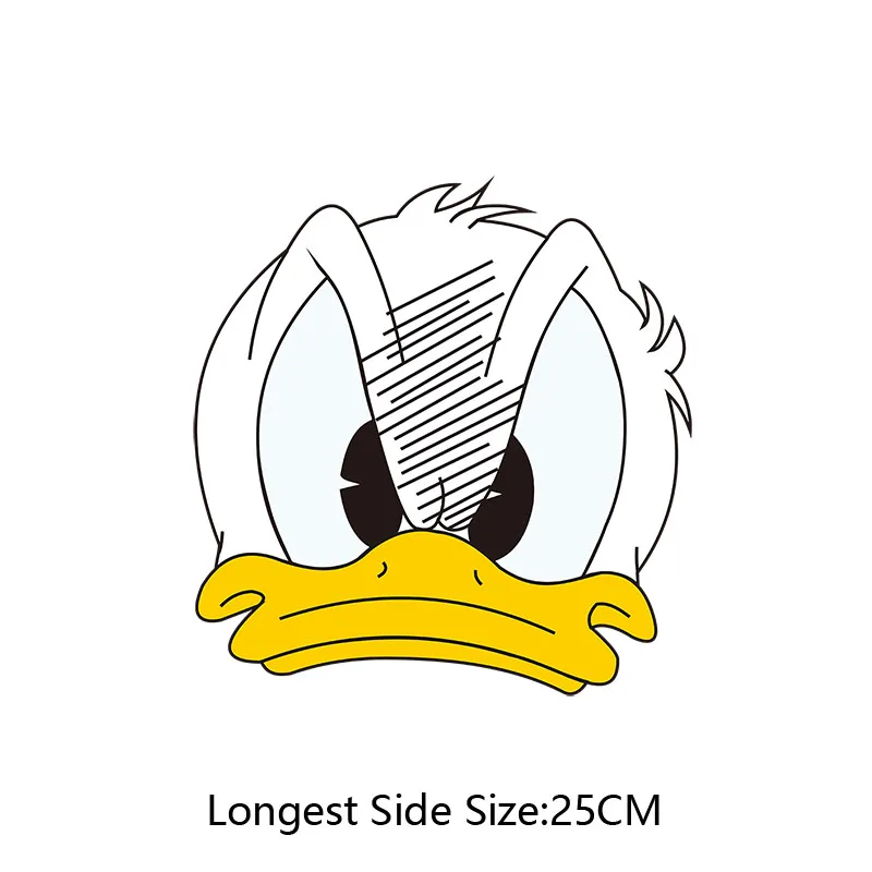 Donald Duck Head Outline