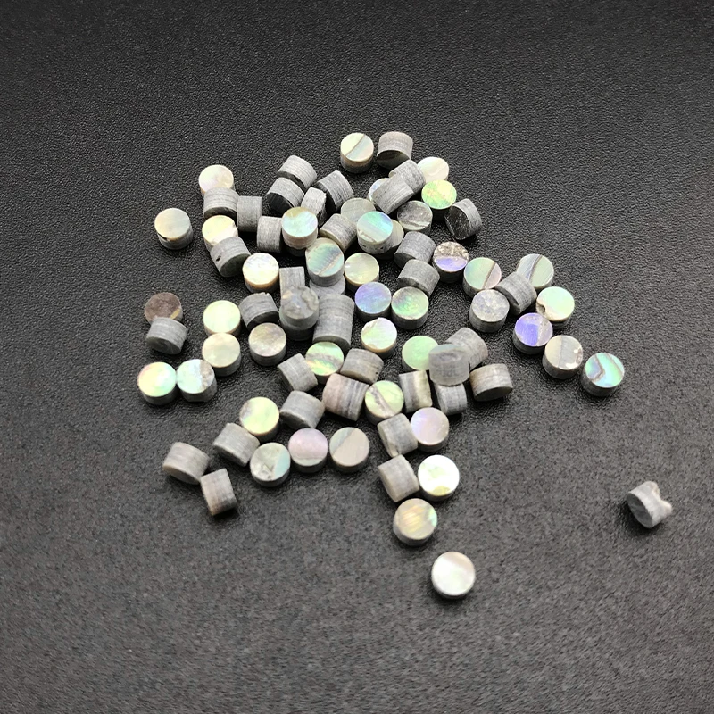 50/200pcs 3/4/6*2mm Abalone Shell Guitar Fretboard Dots Colourful ...