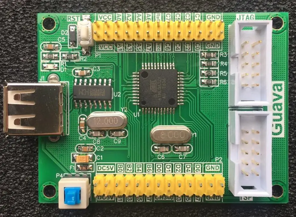 Atmega32A-minimum-sistem-geli-tirme-kurulu-Atmega32-geli-tirme-kurulu ...