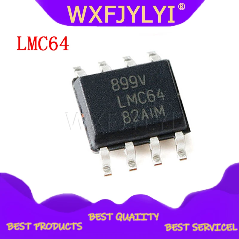 10 ชิ้นLMC64 LMC6482AIM LMC6482 SOP 8|sop-8| - AliExpress