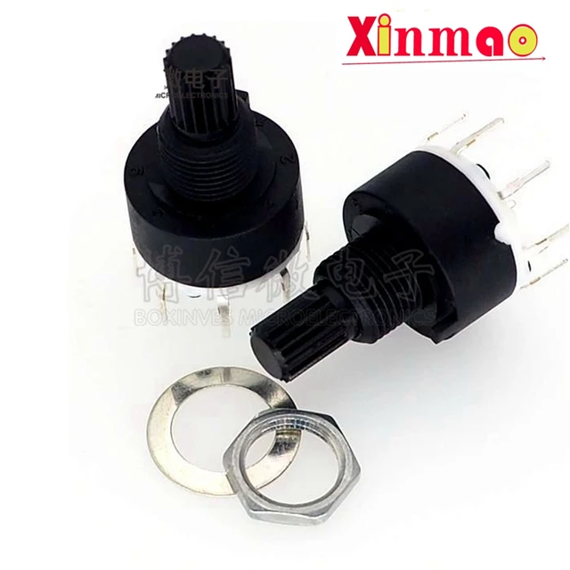 Pole Position 10-Pack RS16 Rotary Band Switches (1 Pole 5-Position Or 2 ...