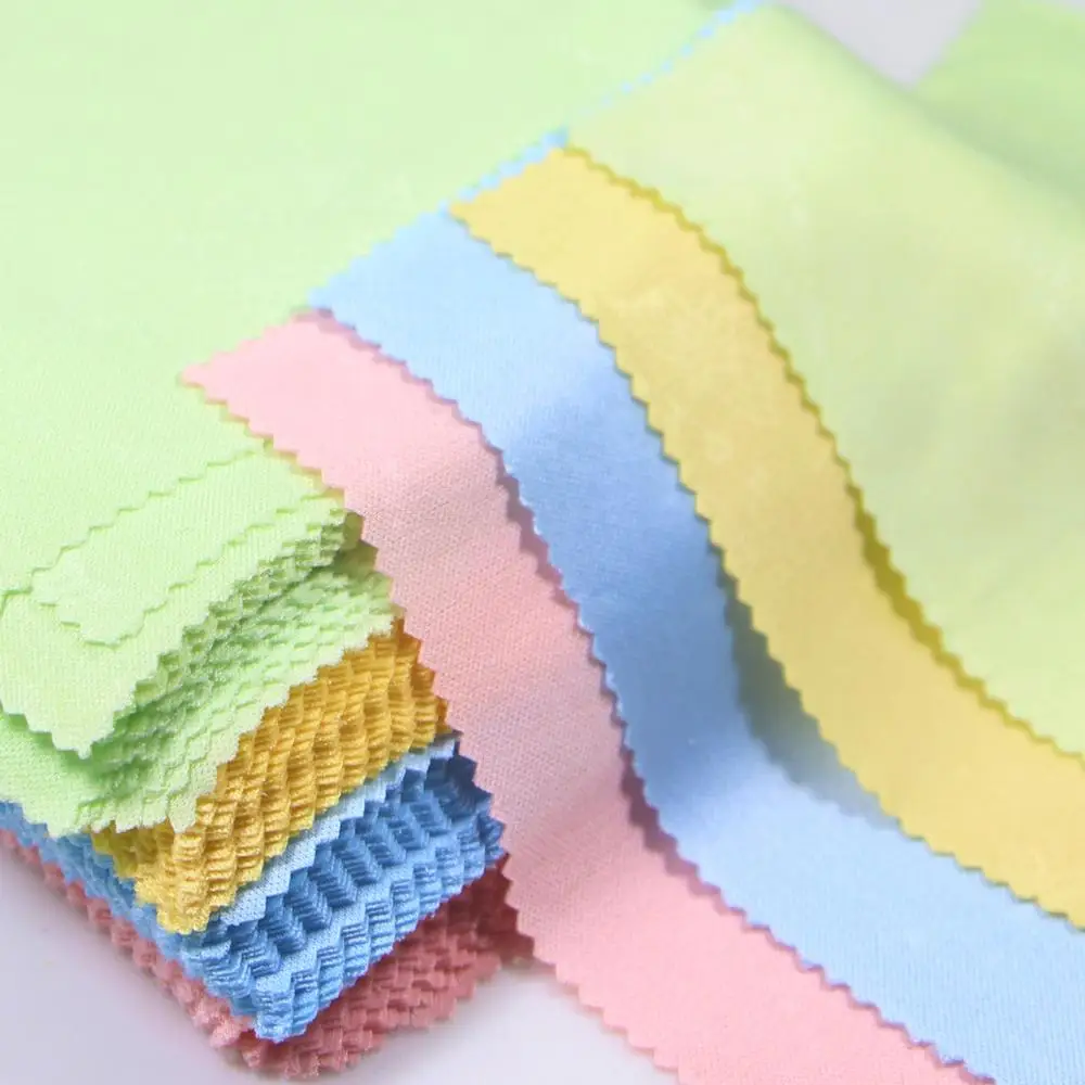 10pcs Glasses Cleaning Cloth 4 Colors Lens Cloth Wipes For Lens 13 13cm