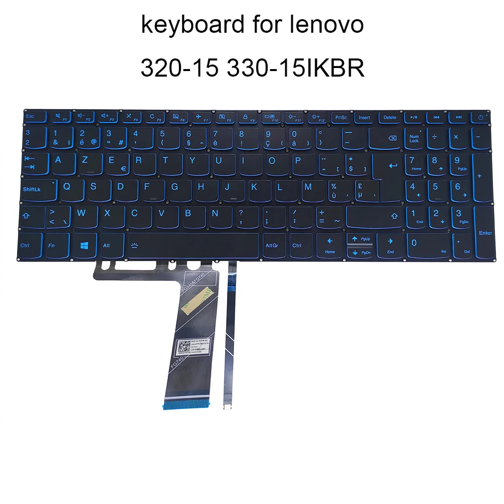 Belgian-backlit-keyboard-For-Lenovo-IdeaPad-320-15IKB-15ABR-330-15IKBR ...