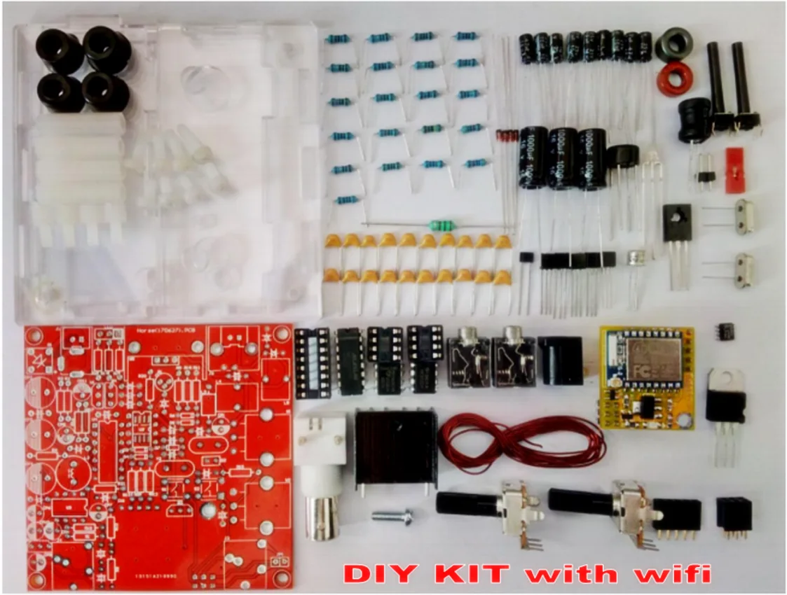 S-Horse-QRP-Kit-HAM-RADIO-20m-CW-QRP-TRANSCEIVER-PIXIE-II-14-060-KHz ...