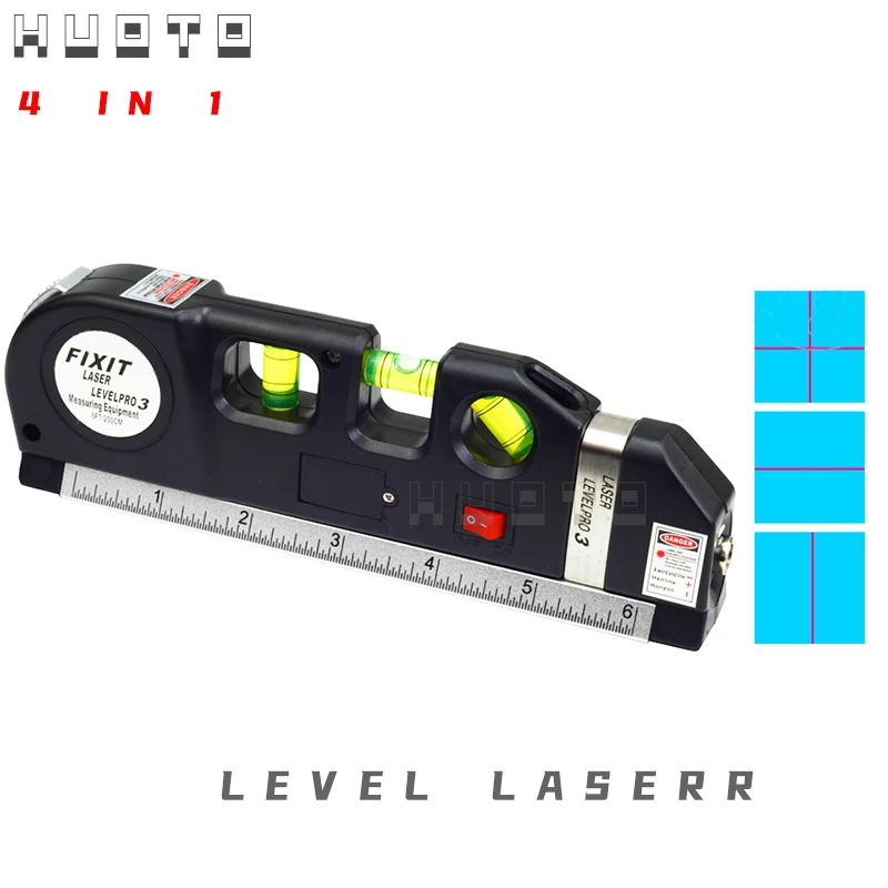 4 in 1 Accurate Multipurpose Laser Level Lever with tripod Cross ...
