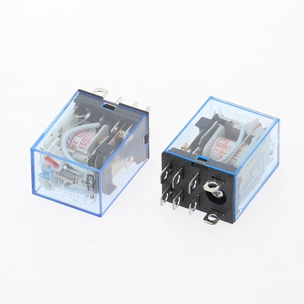 1Pc LY2NJ HH62P HHC68A 2Z Electronic Micro Mini Electromagnetic Relay 10A 8PIN Coil DPDT DC12V ...