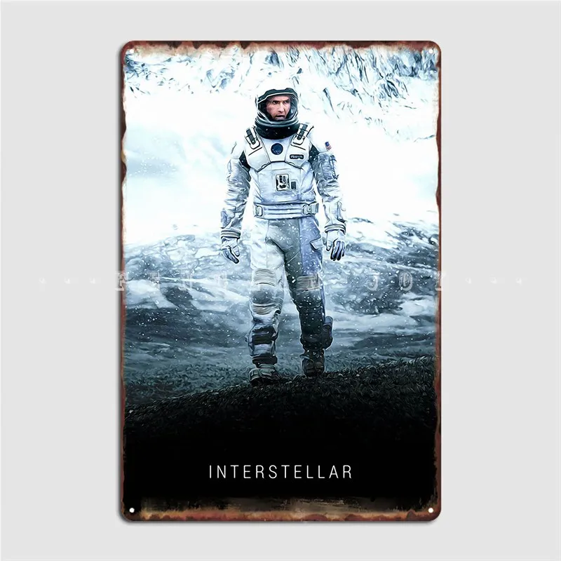 Interstellar-Poster-Metal-Sign-Plaques-Cinema-Living-Room-Printing-Club ...