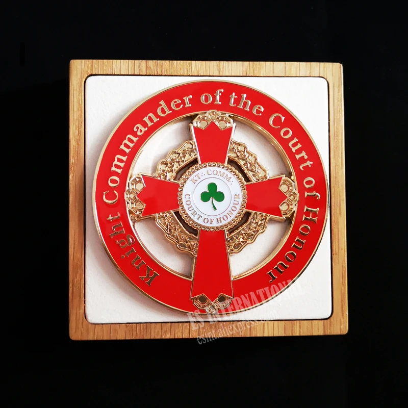 Masonic Car emblem "Knight Commander of the Court of Honour "Badge ...