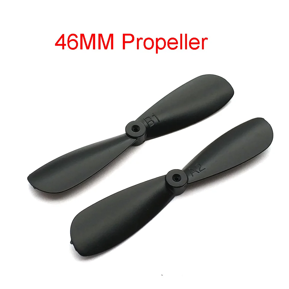 1Pair-46mm-Props-Mini-Propellers-Blades-Props-A-B-For-0-8mm-Motor-Shaft ...