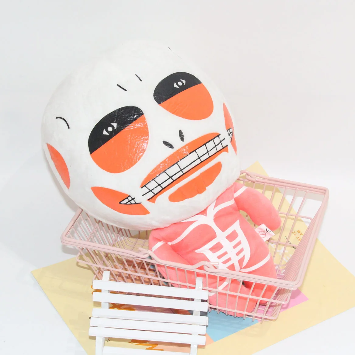 Anime Attack On Titan Eren Mikasa Levi Ackerman Colossal Stuffed Pillow ...