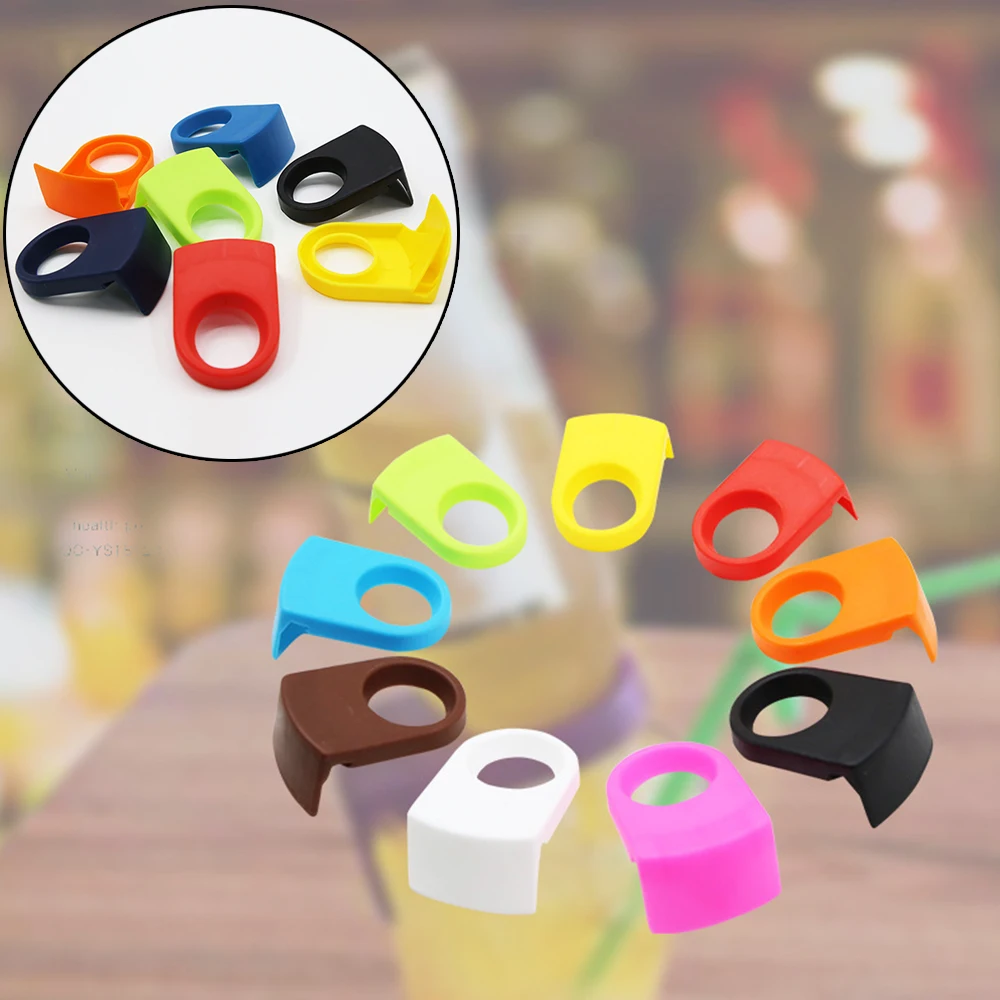 5Pcs Beer Snap Bar Drink Clips Bottle Holders Wine Bar Cocktail Bottle ...