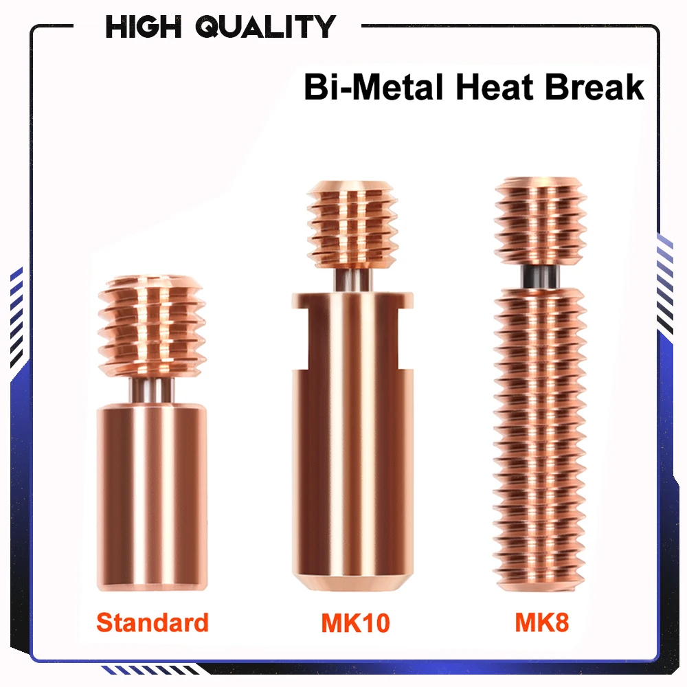 Dragon Hotend Heat Break | E3d V6 Heat Break Throat | Metal Heatbreak ...