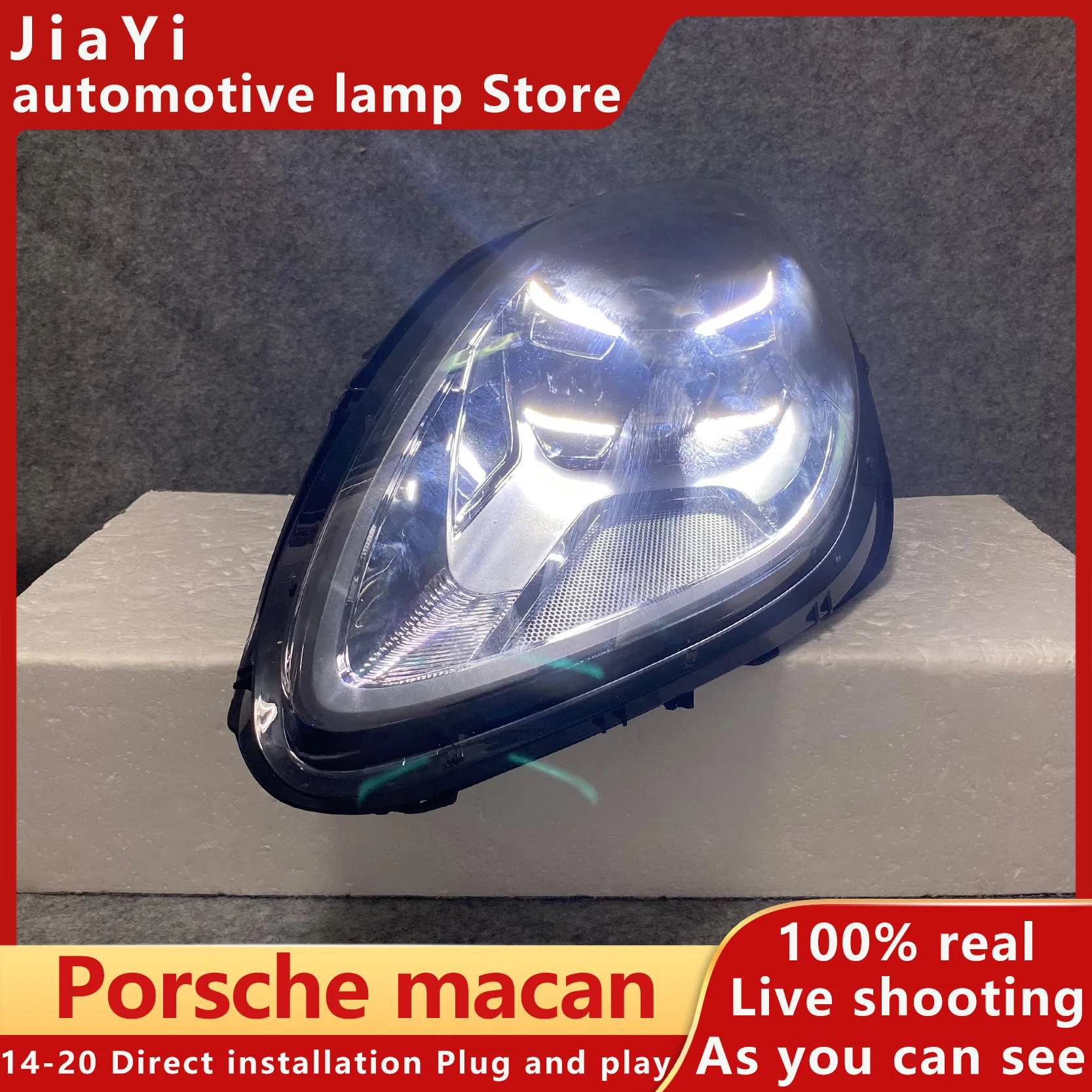 Suitable for MACAN headlights 2014-2020 upgrade new LED headlights new ...