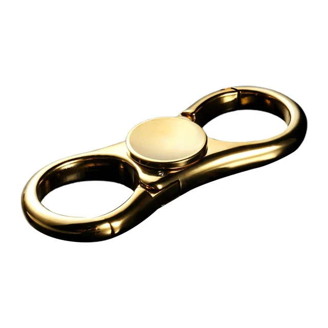 2021 New Fidget Spinner Hand Spinner Metal EDC Blue Car Key Chain ...