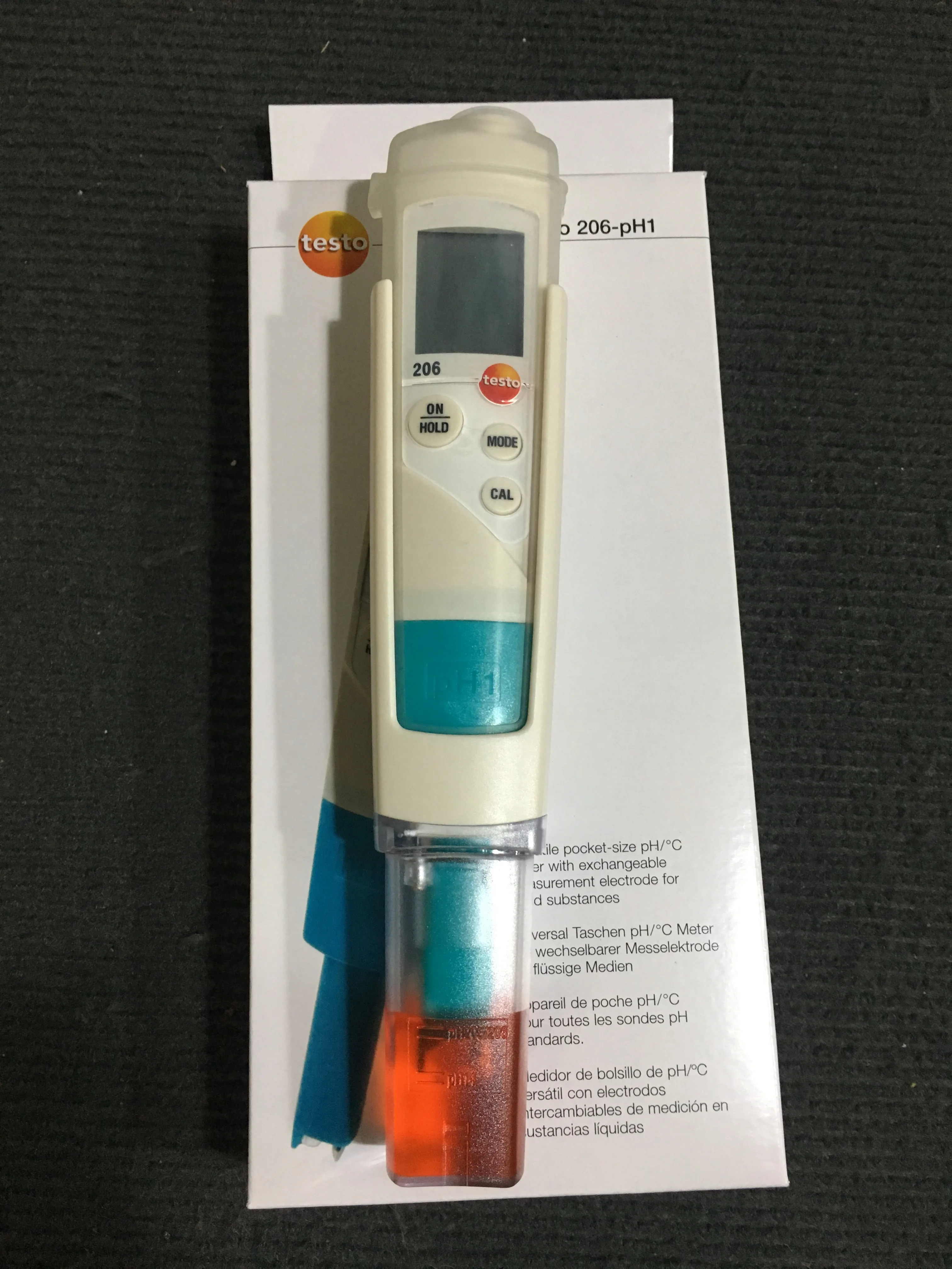 【予約販売品】 testo 206-pH1 液体用pH計 ホワイト sushitai.com.mx