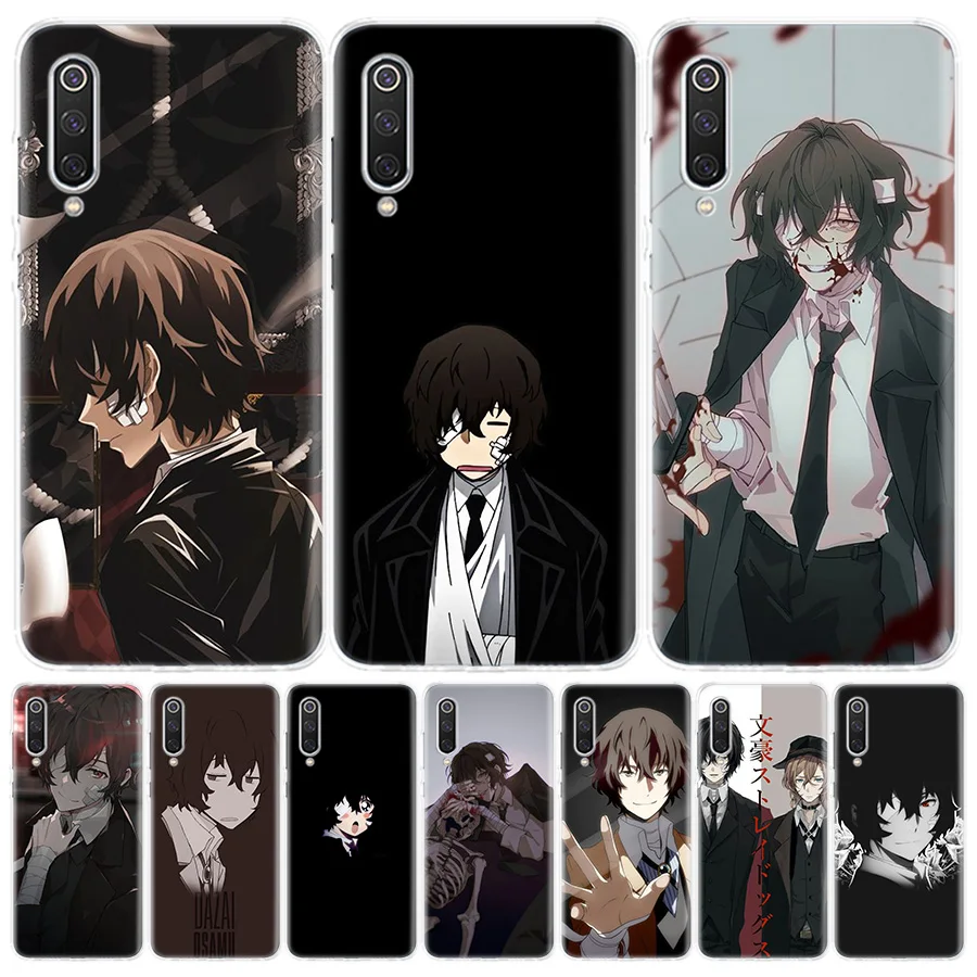 Anime-Bungou-Stray-Dogs-Dazai-Osamu-black-Phone-Case-For-Xiaomi-Mi-12X ...