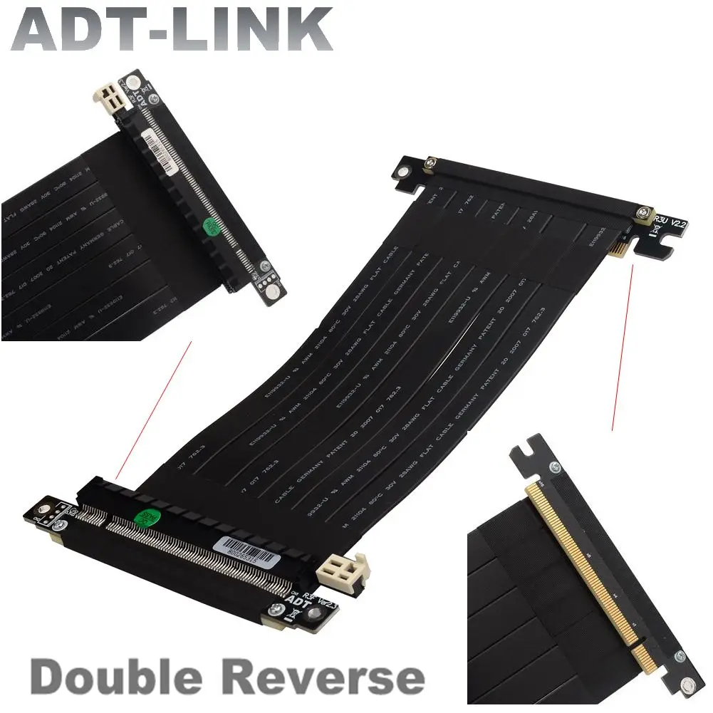 ITX Cable elevador de velocidad completa A4 Mini PC, Cable de extensión ...